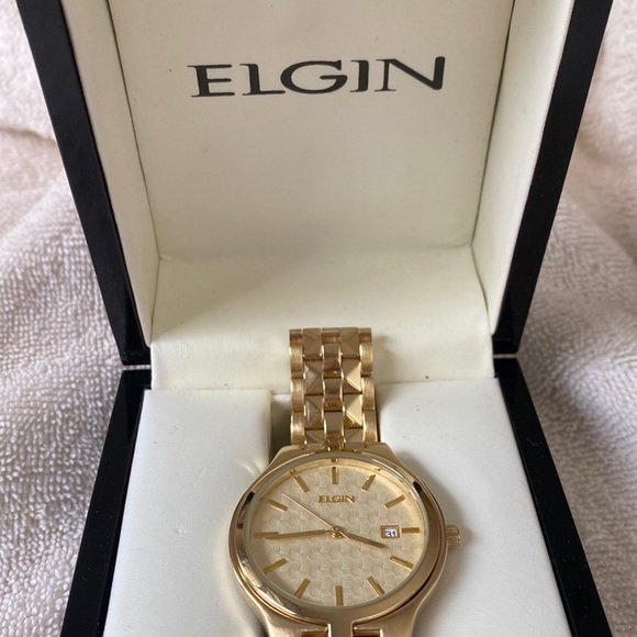 Elgin | Accessories | Mens Gold Elgin Watch | Poshmark